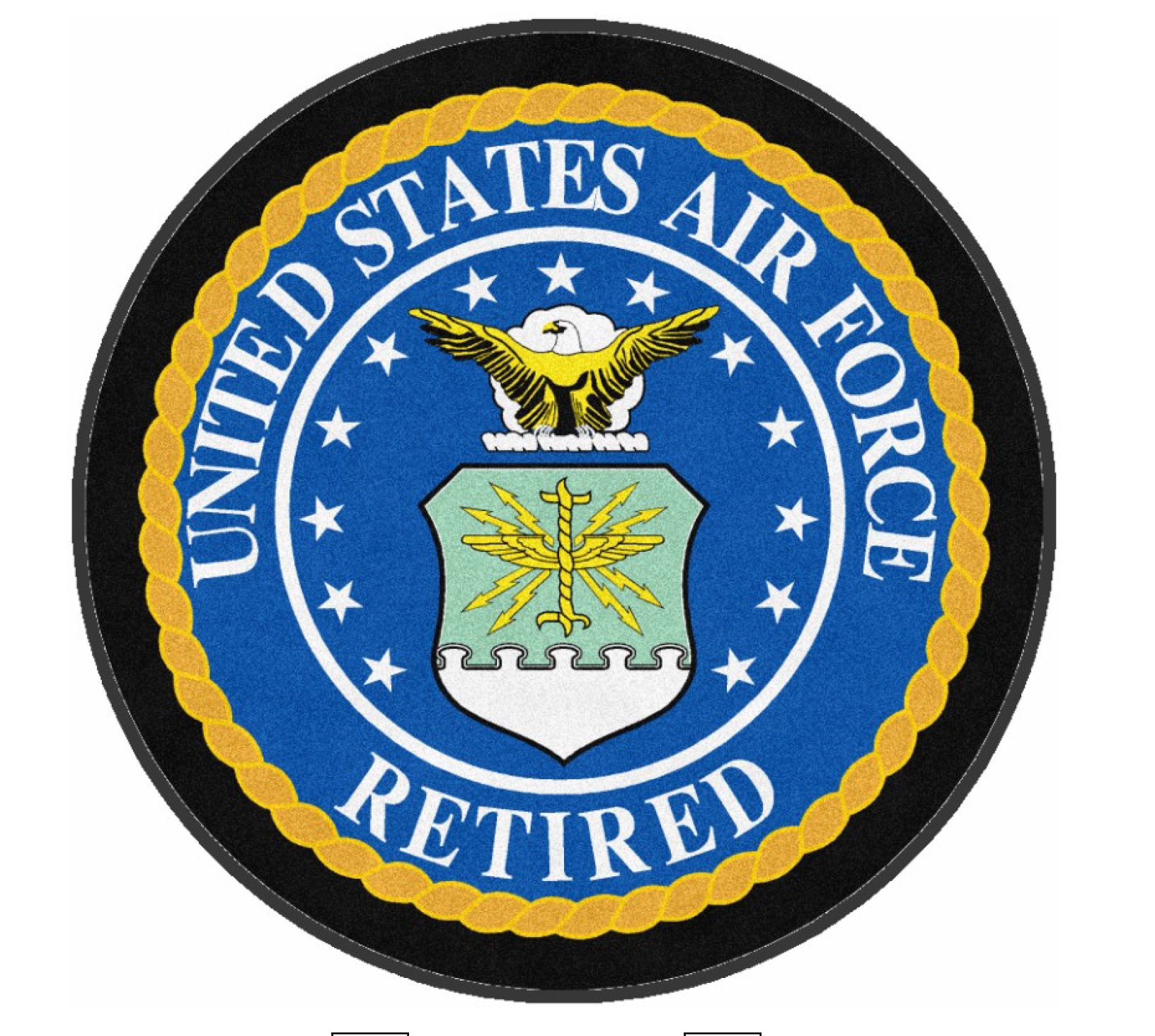 United States Air Force Retired Seal – The Book of Threes