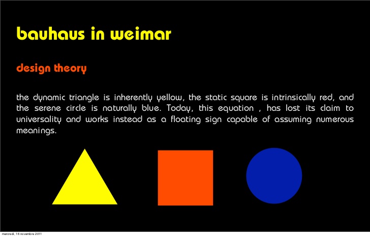 bauhaus philosophy – The Book of Threes